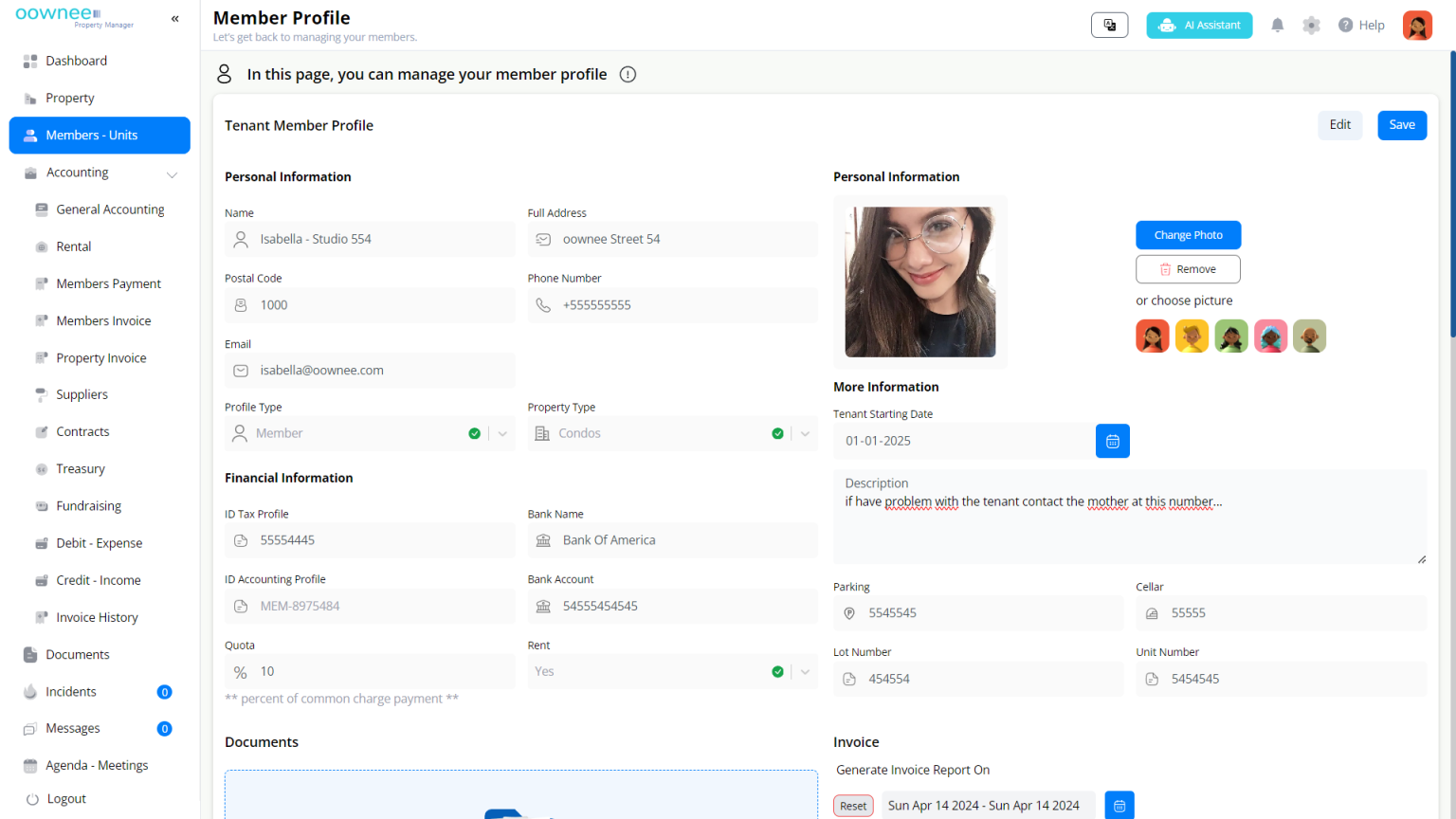 Resident Management System Software – Property Management Software – oownee